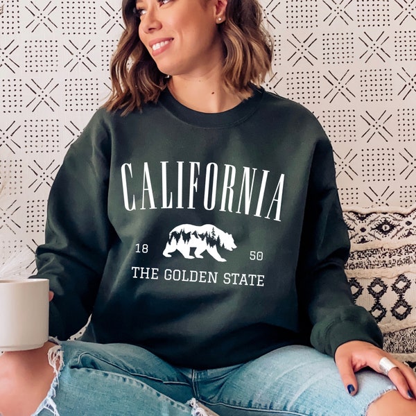California Hoodie - Etsy