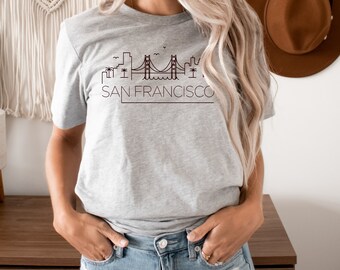 San Francisco T Shirt San Francisco California San Francisco - Etsy