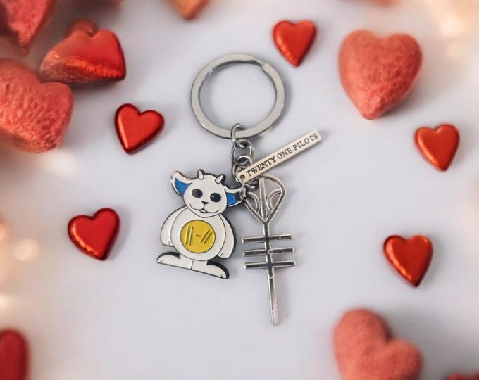 Twenty One Pilots Keychain/ Bagcharm/ Keyring | 21 Pilots - Etsy