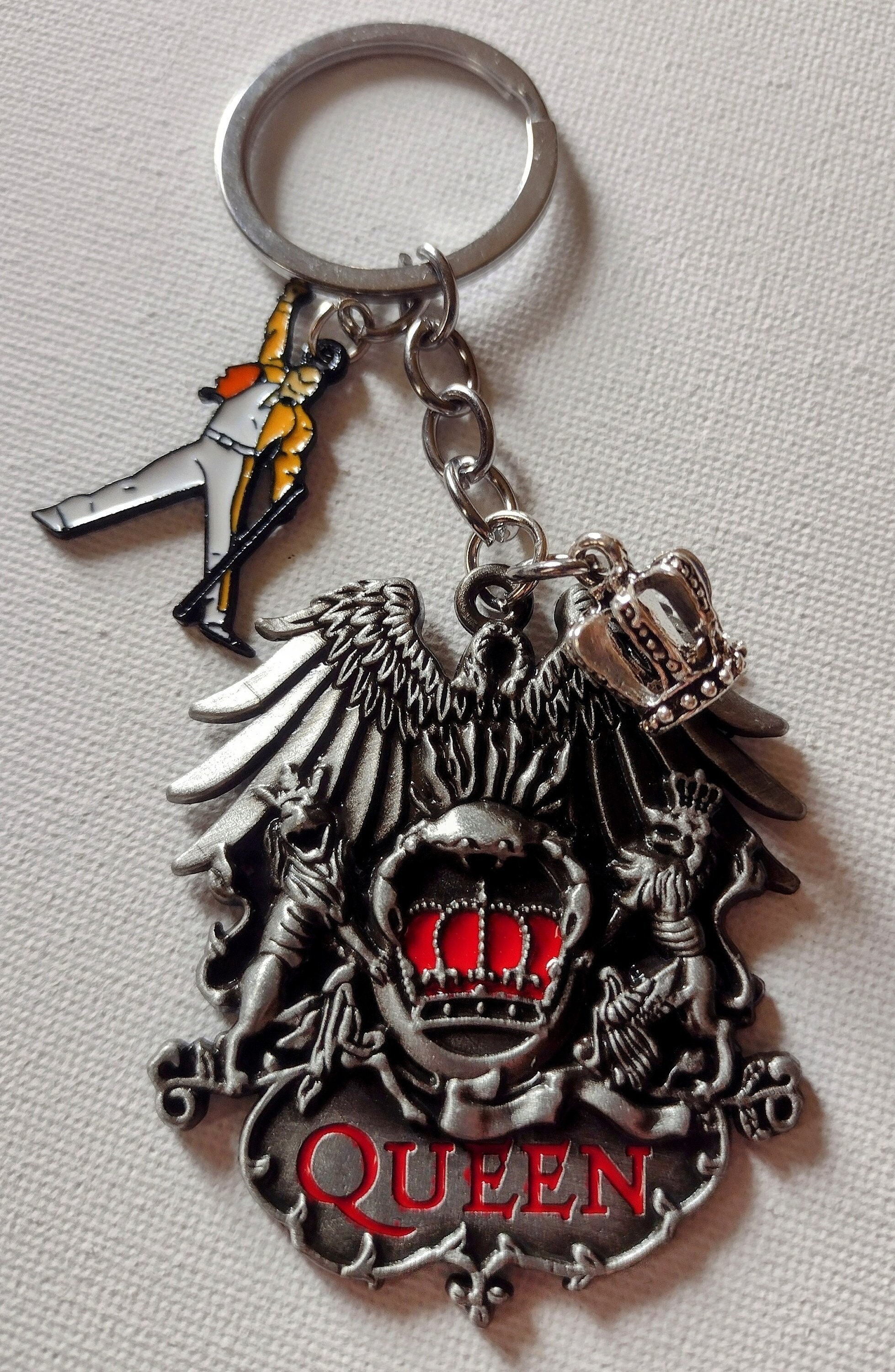 Queen Band Freddie Mercury Bohemian Rhapsody Keyring - Etsy UK