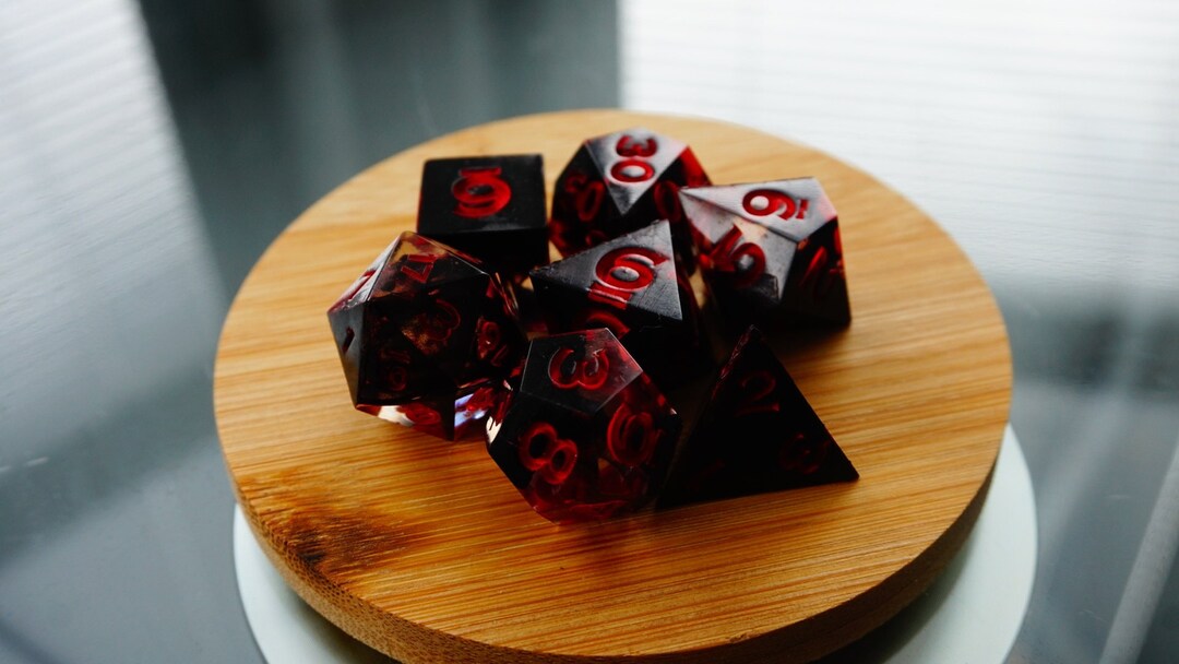 Vampire Blood RPG Dice - Etsy