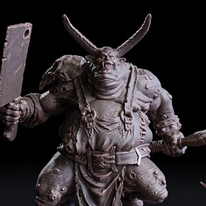 Figurine Devil Butcher 02 Flesh of Gods 3D Printing - Etsy