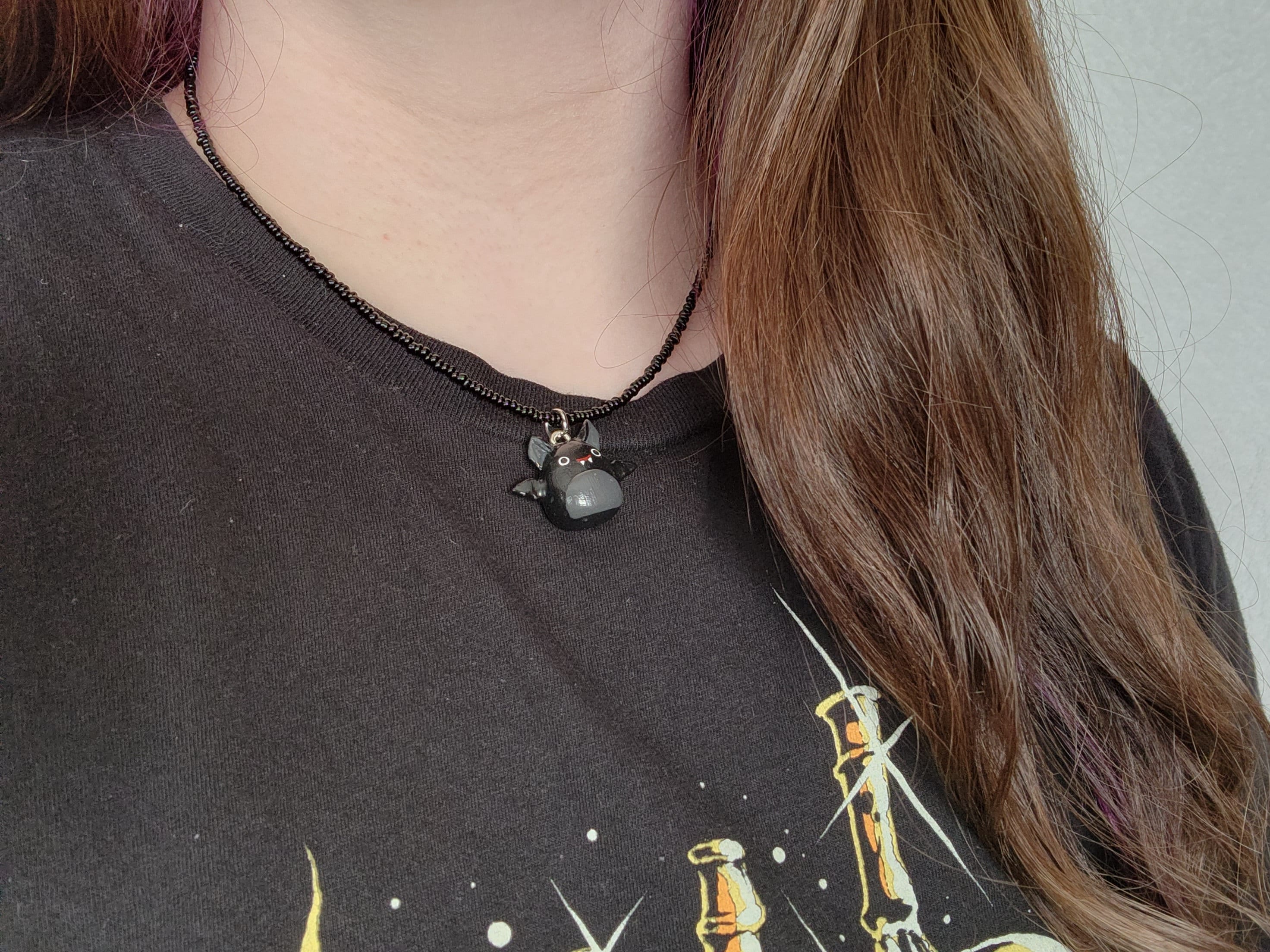 Emily the Bat Squishmallow Charm Necklace - Etsy