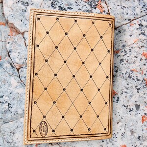 Hand Tooled Leather Journal / Notebook Cover - Etsy