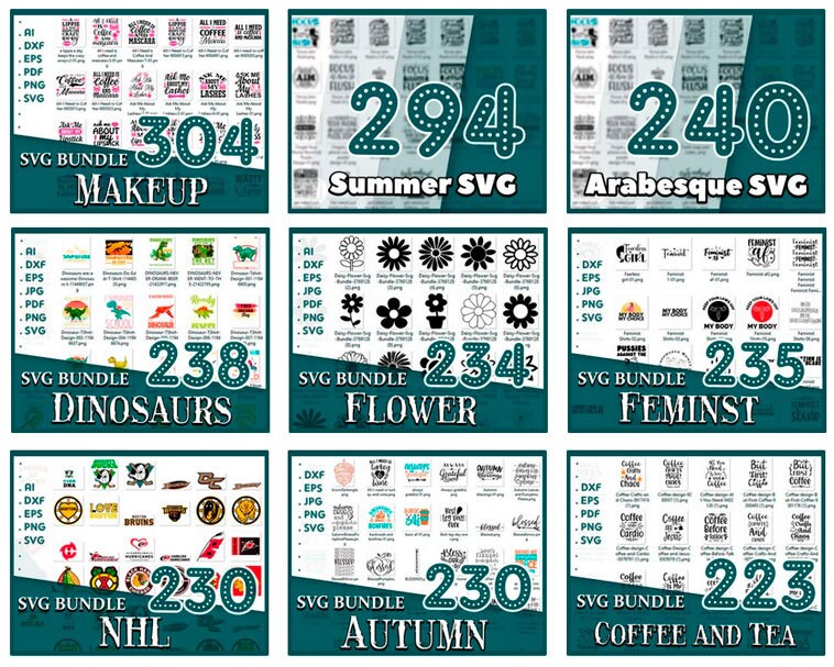 Archivos SVG archivos svg para cricut svg paquete descarga - Etsy México