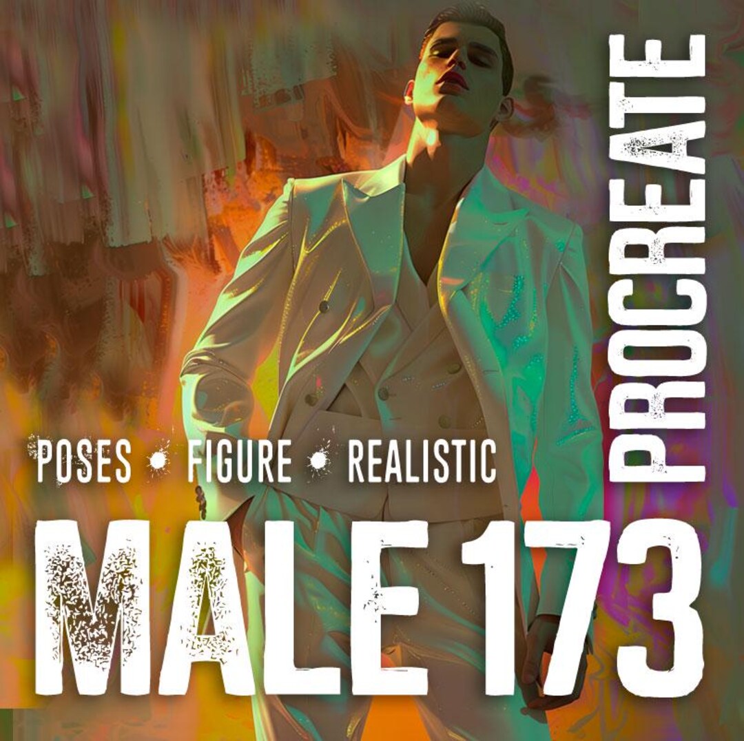 Male Poses Female Poses Stamps Procreate Figure Stamps Male Stamps Male ...