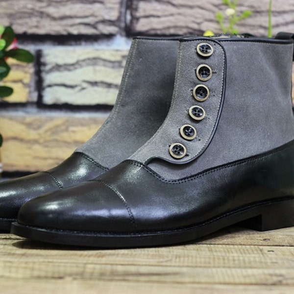 Button Boots - Etsy