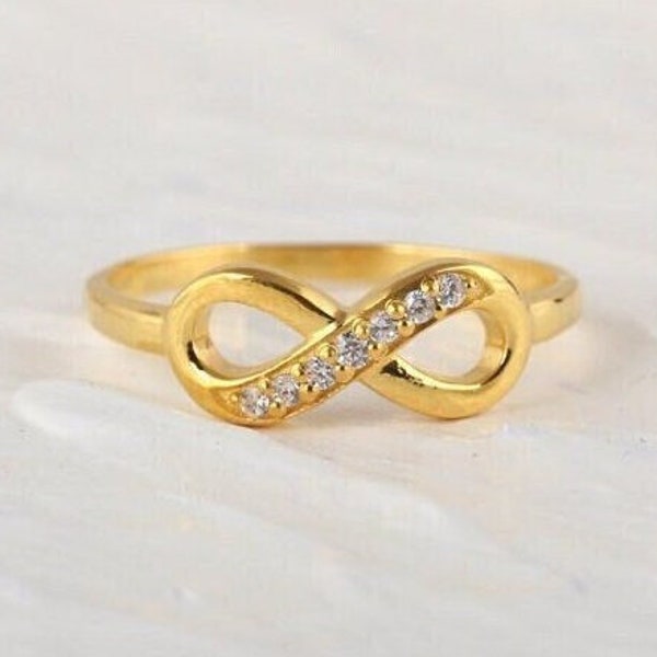 Infinity Symbol Ring - Etsy
