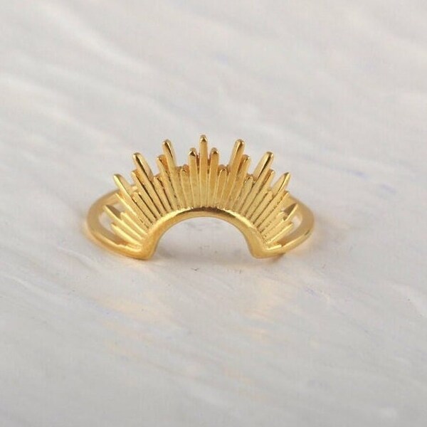 Sunburst Ring - Etsy