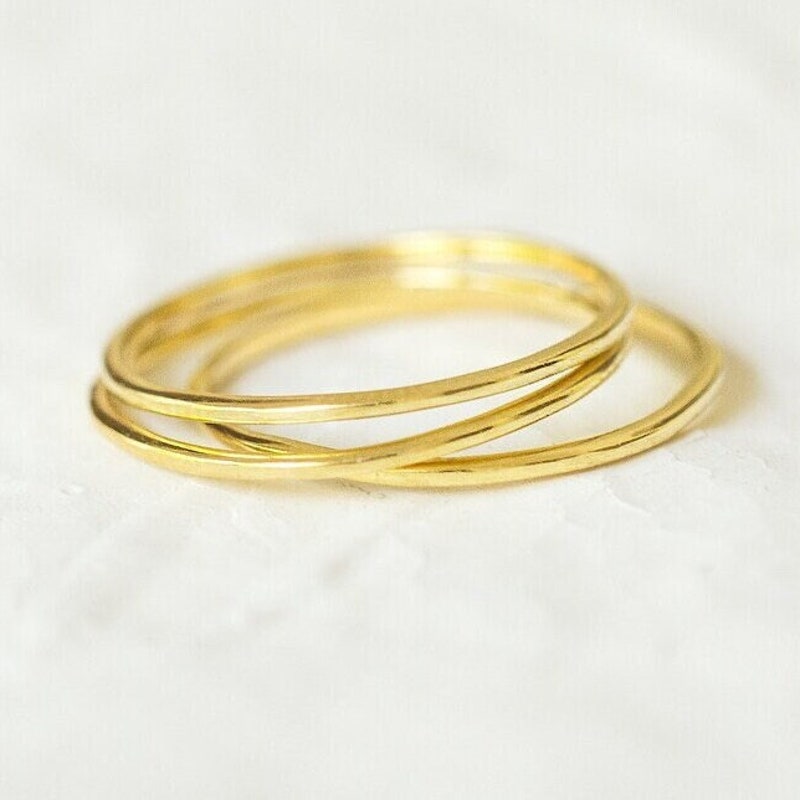 Thin Gold Ring - Etsy