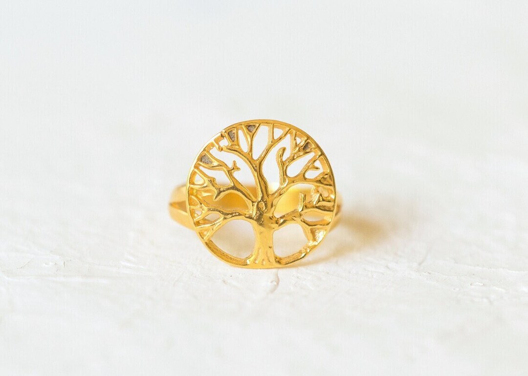 Tree of Life Ring, Branch Ring, Family Ring, Tree of Life Jewelry, Gift ...