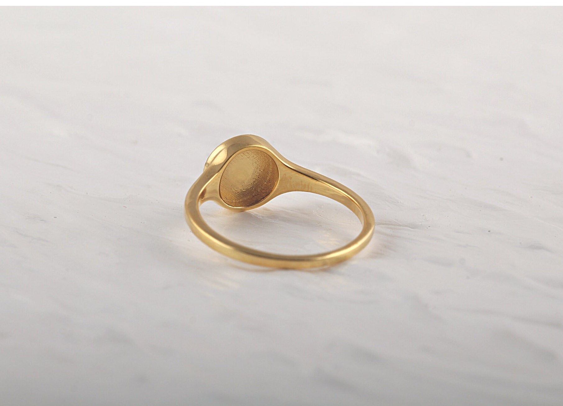 Sunbeam Ring Sun Star Rays Ring in 14k Yellow Gold Signet - Etsy