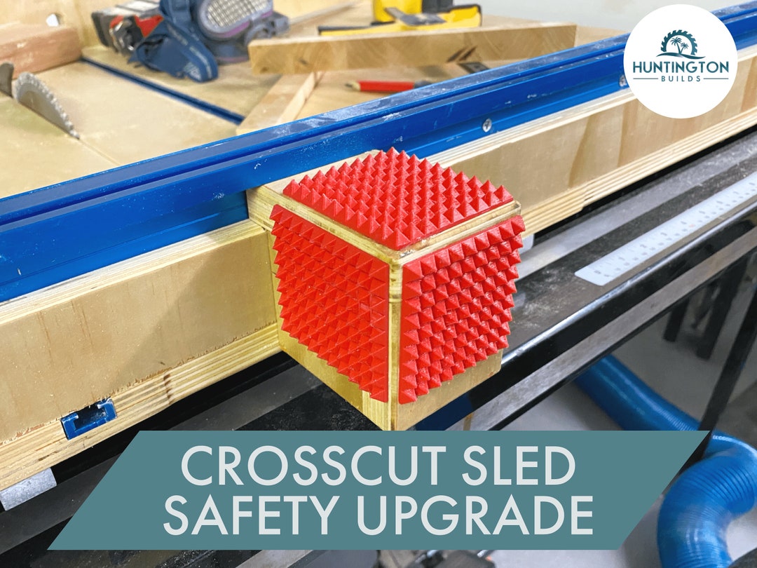 Precision Tactile Safety Plates for Crosscut Sleds - Etsy