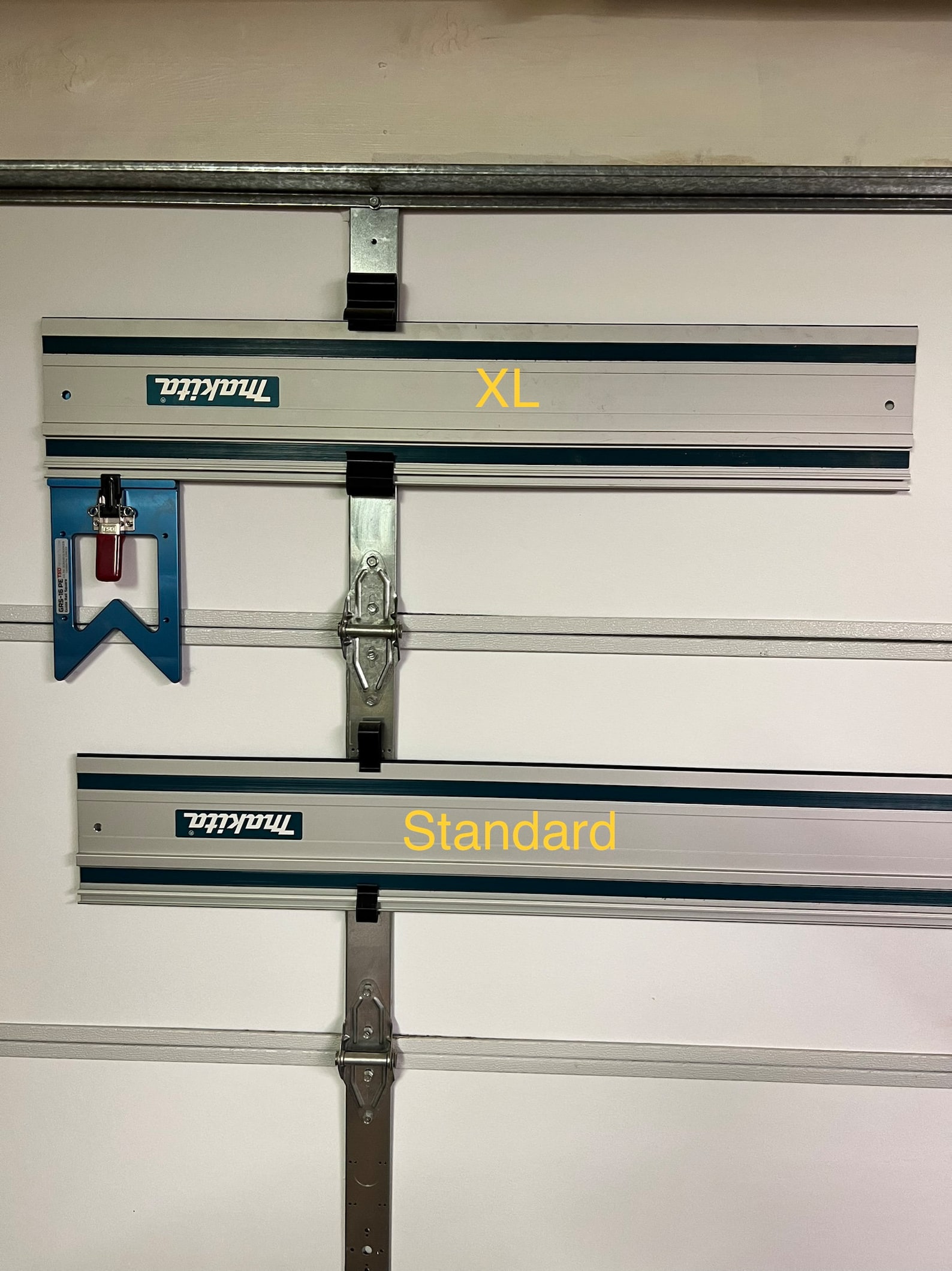 Universal Track Saw Rail Holders Guide Rail Mounts Quick and Secure ...