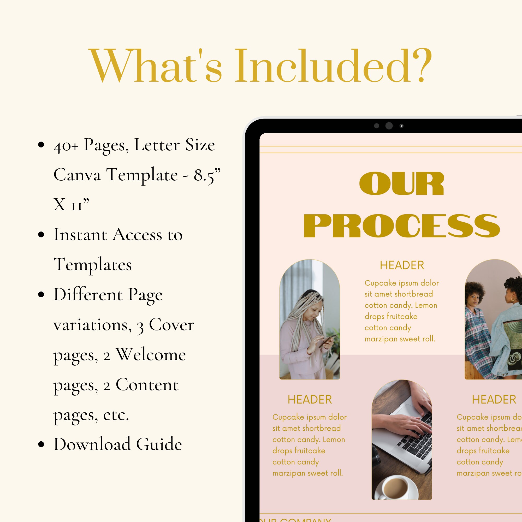 Customizable Services and Pricing Guide Template | Canva Digital ...