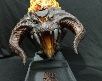 Balrog Bust - STL - Etsy