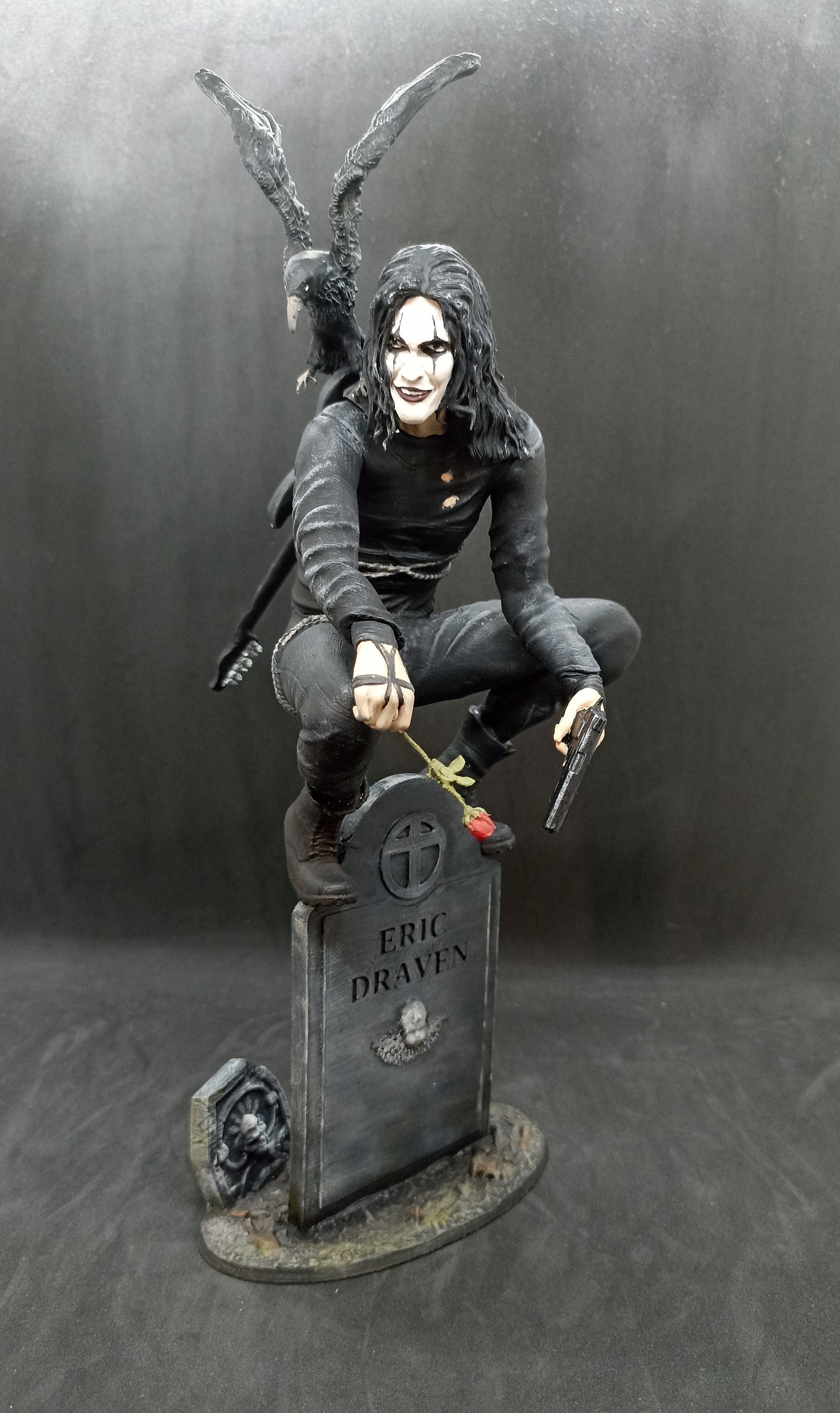 The Crow Brandon Lee Diorama Figure - Etsy
