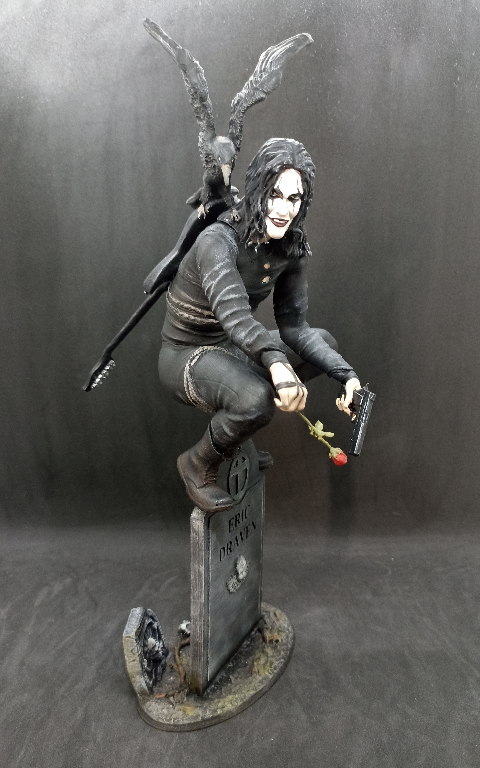 The Crow Brandon Lee Diorama Figure - Etsy
