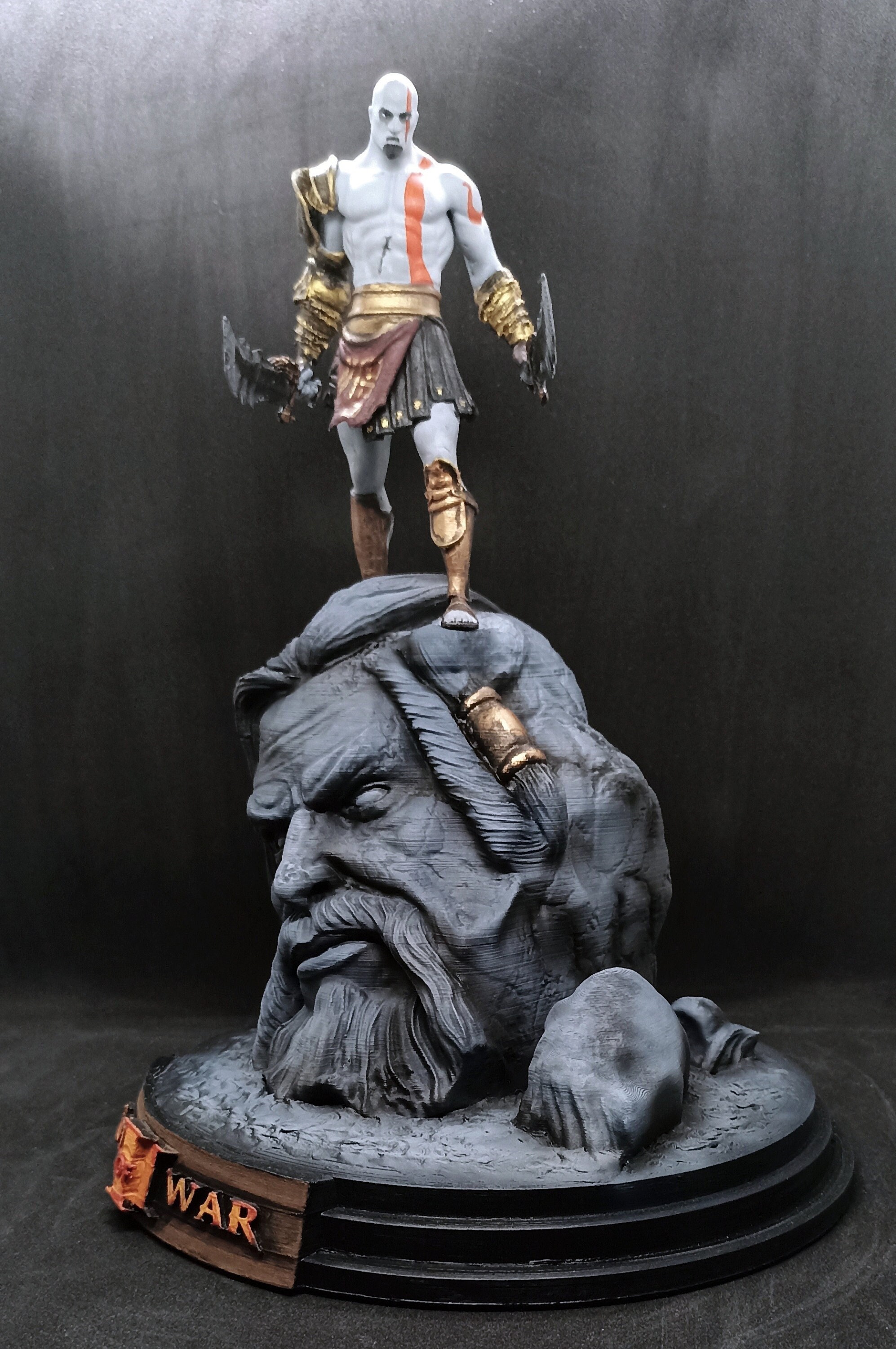 Kratos Greek Mythology Statue
