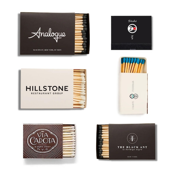 Custom Matchbooks - Etsy