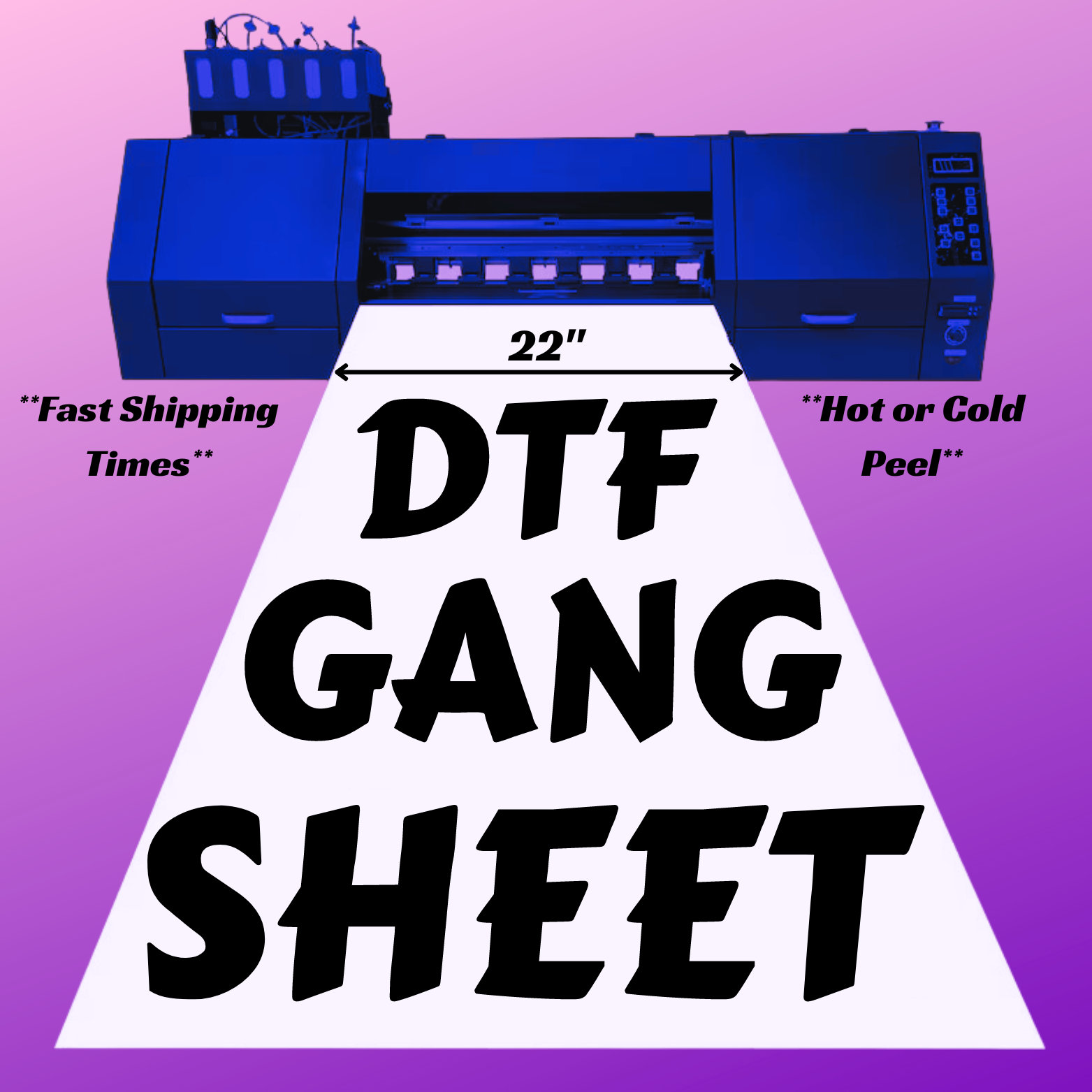 Custom DTF Gang Sheet, DTF Transfers, Full Color Dtf, Direct to Film Transfer, Personalized Heat ...