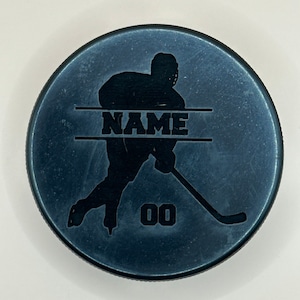 Custom Engraved Hockey Puck, Personalized Ice Hockey Puck, Coach Gifts ...