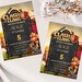 Editable Battle Card Game Birthday Invitation | Gamer Party Canva ...
