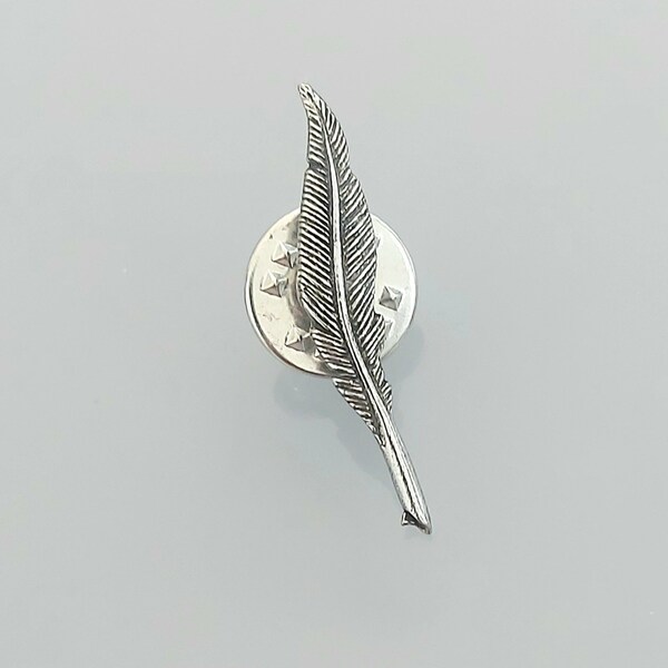 Feather Lapel Pin - Etsy