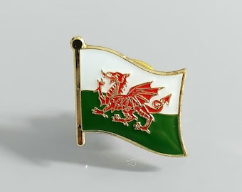 Welsh Dragon Tie Pin - Etsy