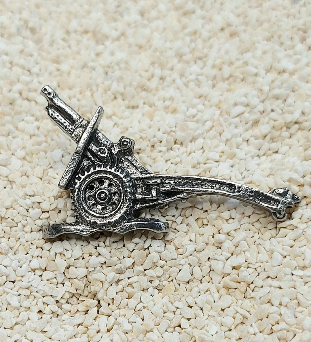 ARMY ARTILLERY Pewter Field Gun Pin Badge - Etsy