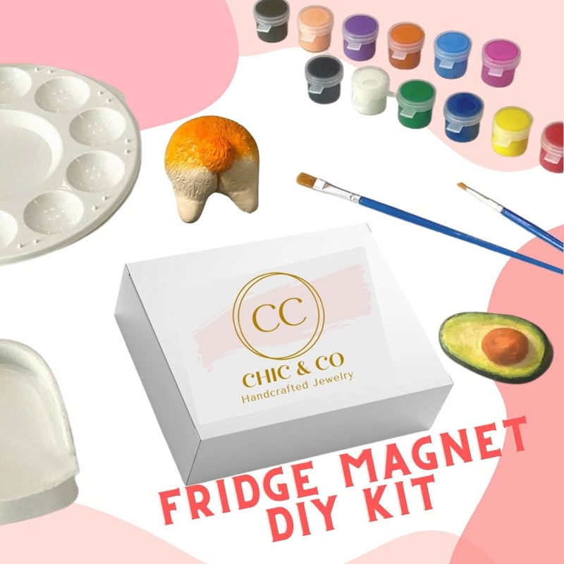 Clay Magnet Diy Kit - Etsy