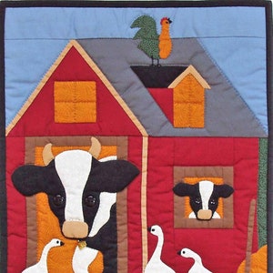 Cows Quilt Pattern by Rachel's of Greenfield Wall Quilt Patterns Cows ...