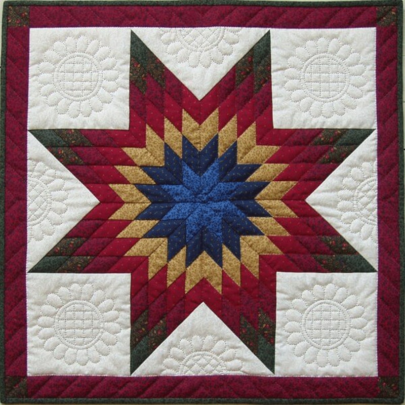 Texas Star Quilt Pattern - Etsy