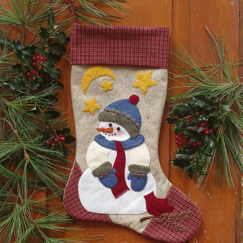 Felted Wool Stocking - Etsy
