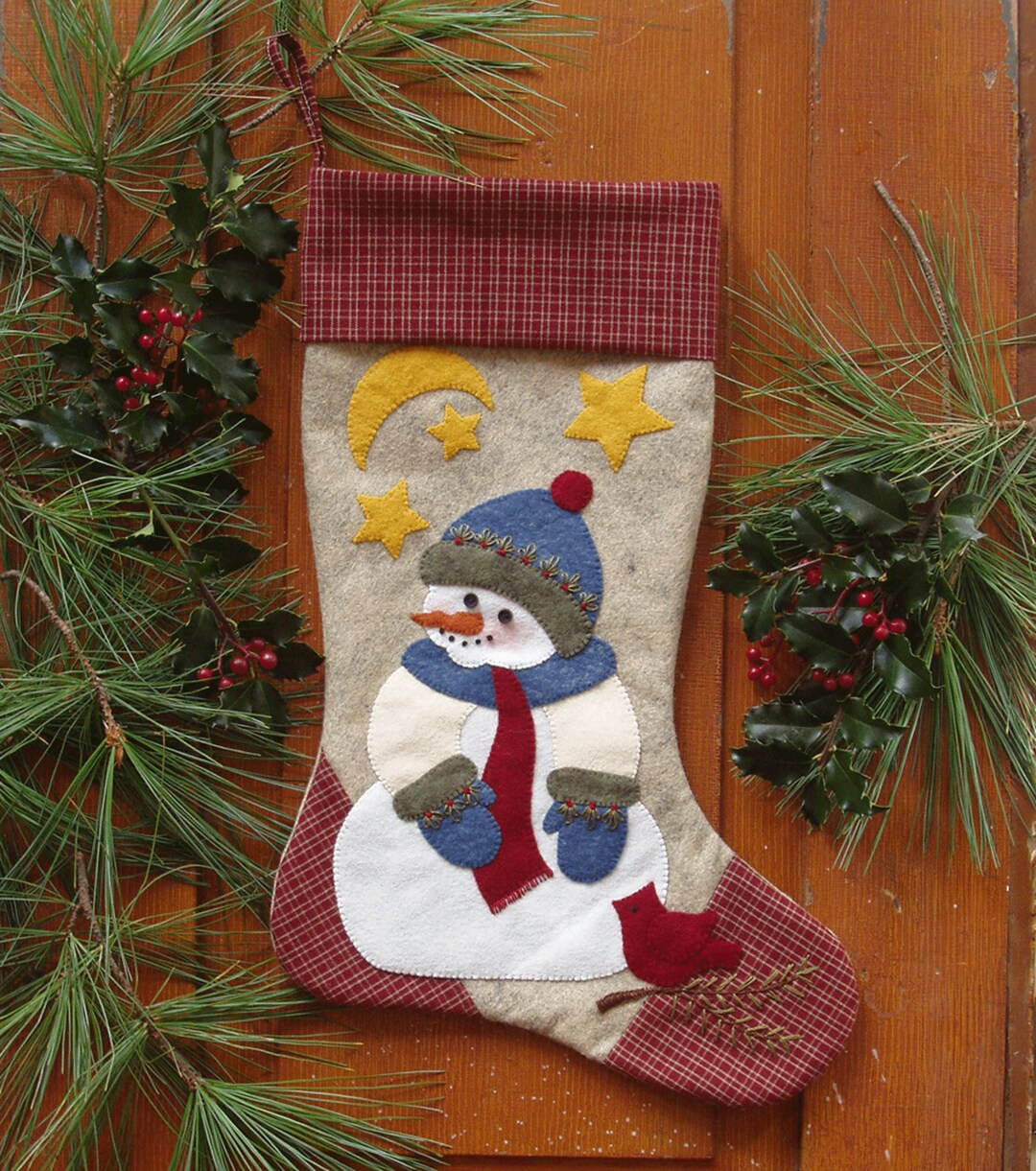 Snowman Stocking Pattern by Rachel's of Greenfield | DIY Christmas ...