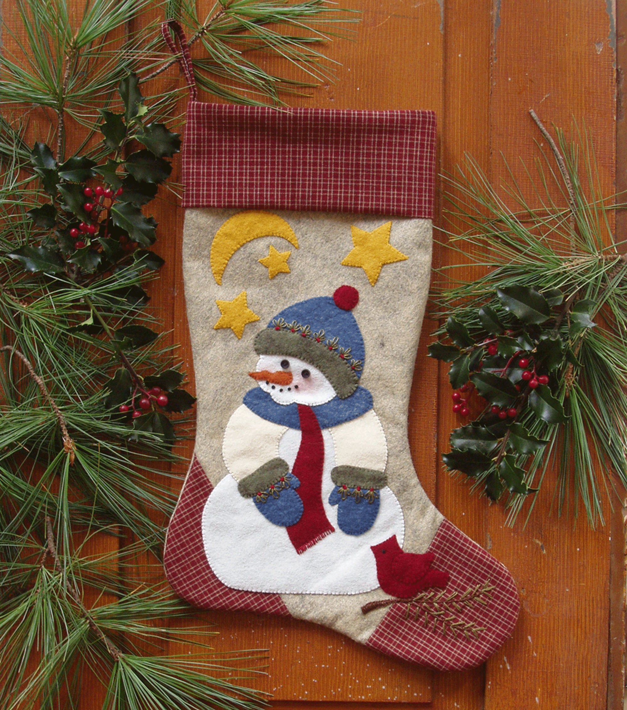Snowman Stocking Pattern by Rachel's of Greenfield | DIY Christmas ...