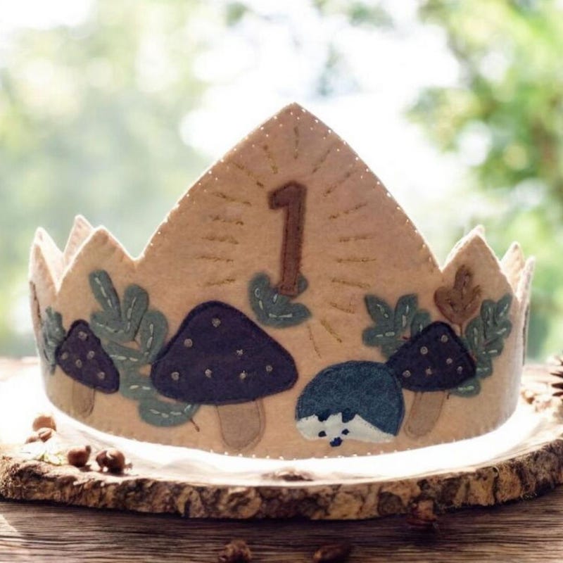 Felt Crown - Etsy