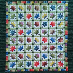 Autumn Quilt Pattern | Autumn Splendor Quilt Pattern | Fall-themed ...