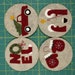 Christmas Coasters Pattern | Easy DIY Coasters | Christmas DIY Coasters ...