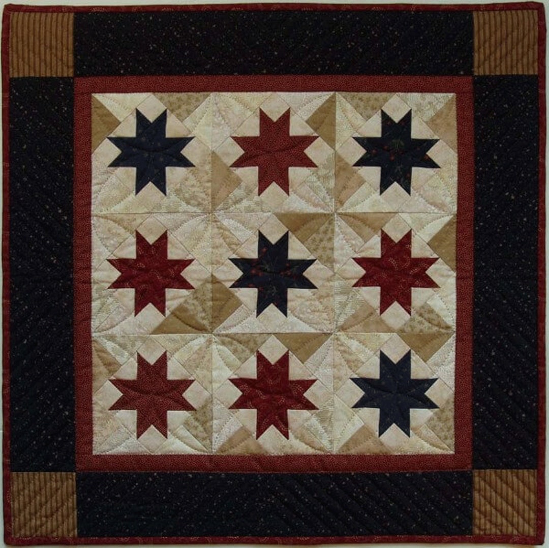 Scrap Stars Quilt Pattern by Rachel's of Greenfield | Wall Quilt ...