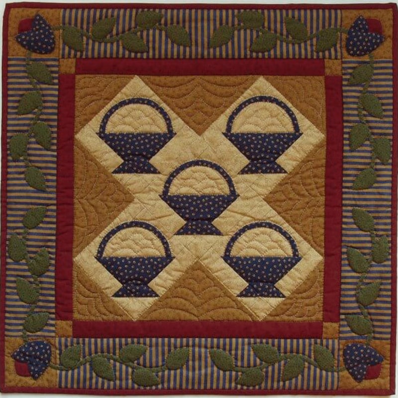 Basket Quilt Pattern - Etsy