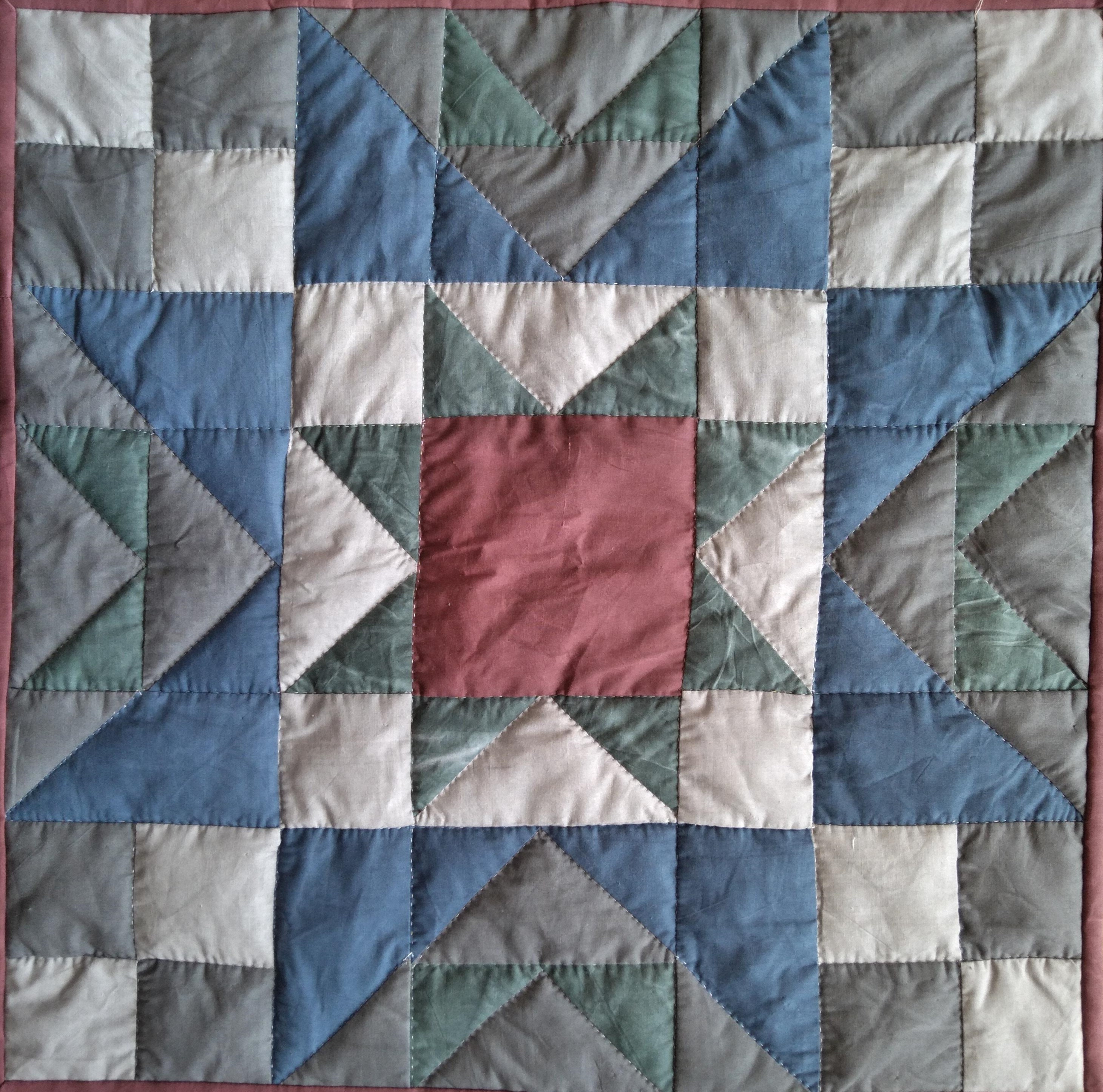 Barn Star Quilt Pattern by Rachel's of Greenfield Wall Quilt Patterns ...