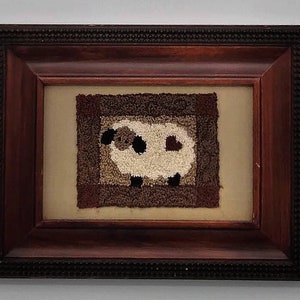 Sheep Punch Needle Kit by Rachel's of Greenfield | Punch Needle ...