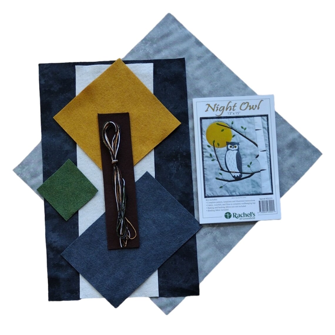 Night Owl Wall Quilt Pattern by Rachel's of Greenfield - Etsy