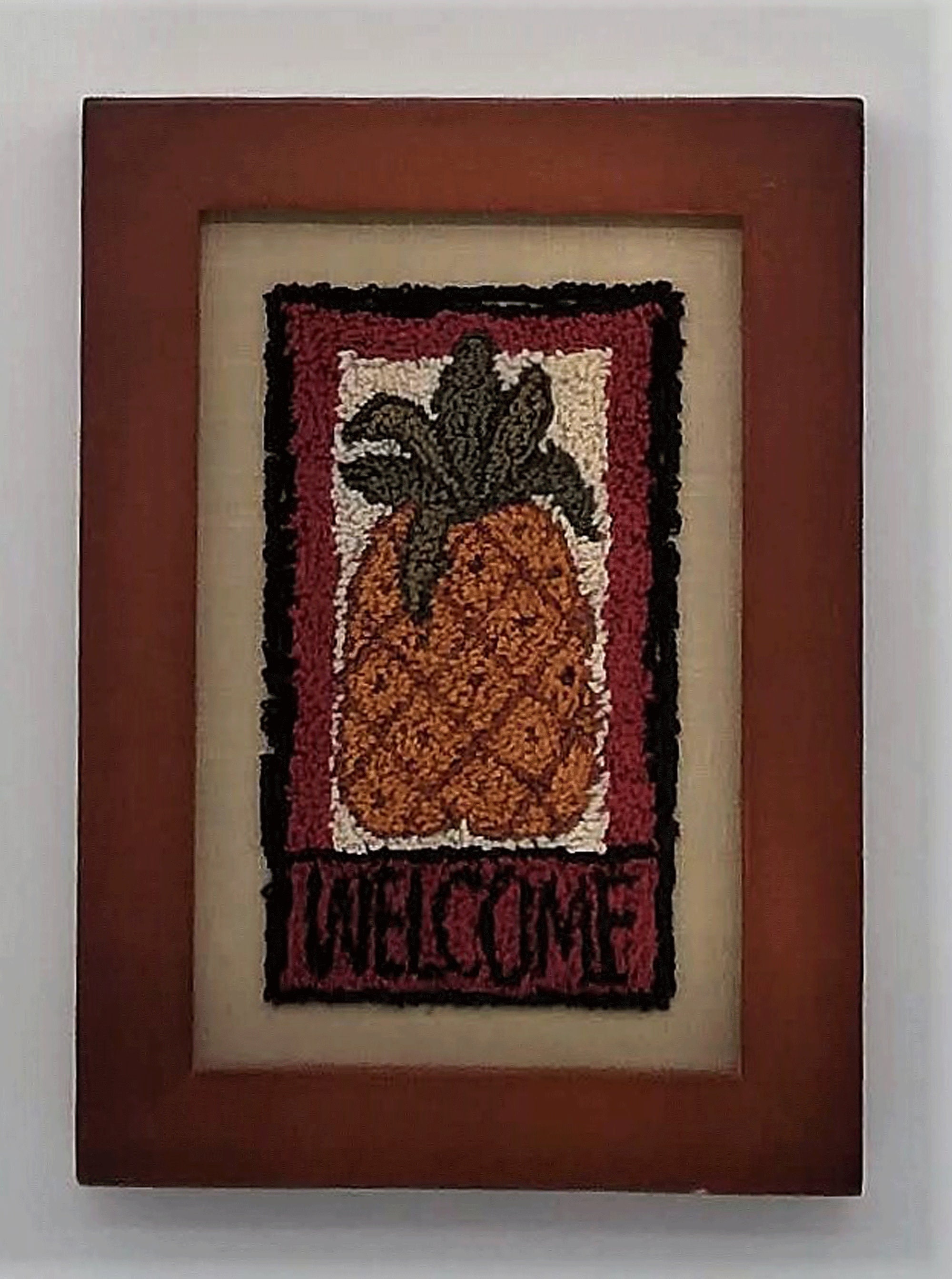 Pineapple Punch Needle Kit | Punch Needle Embroidery Kit | Wall Decor ...