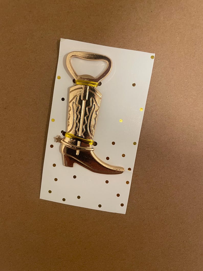 Cowboy Boot Bottle Opener: Western Wedding Favor - Etsy