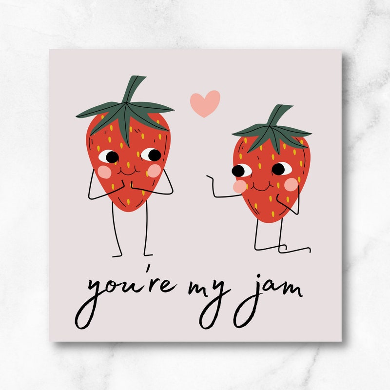 You're My Jam Card - Etsy