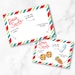 Christmas DIY Cookie Kit Instructions Card-printable 4.3 by 5.3 DIY ...