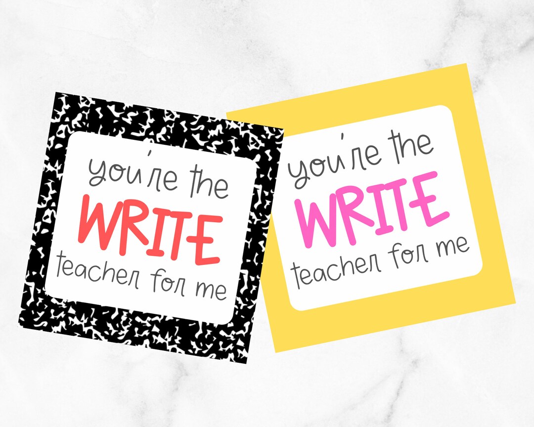 Printable Teacher Valentines Cookie Tag, Teacher Appreciation Tag, You ...