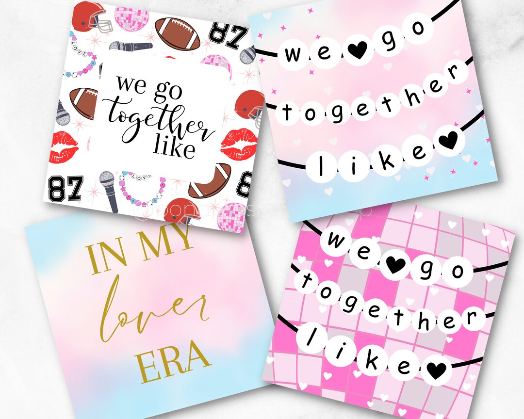 Imprimable Taylor Swift Valentines Print, We Go Together Like ...